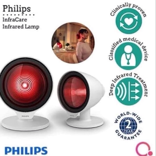 Jual Alat Fisioterapi infra merah/Philips Infrared Lamp | Shopee Indonesia