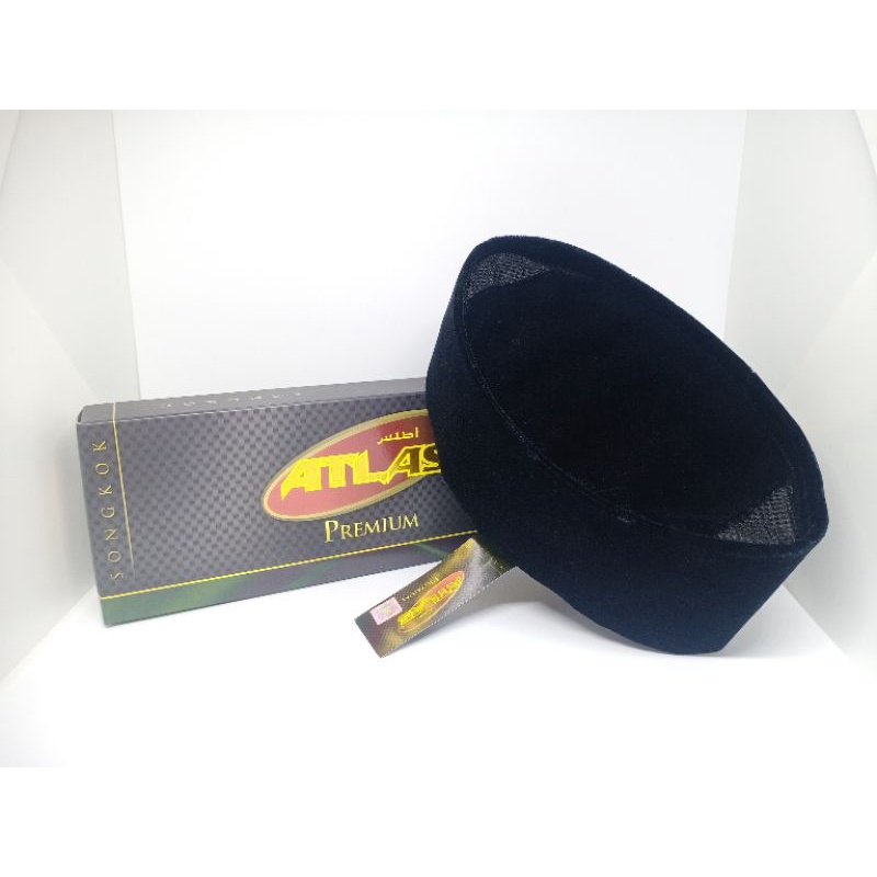Jual Peci Atlas AC - Songkok Atas Tinggi 9cm | Shopee Indonesia