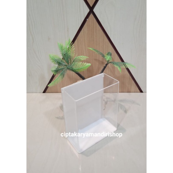 Jual Soliter Akrilik 10 X 5 X 12 Bening / Soliter cupang / soliter ...