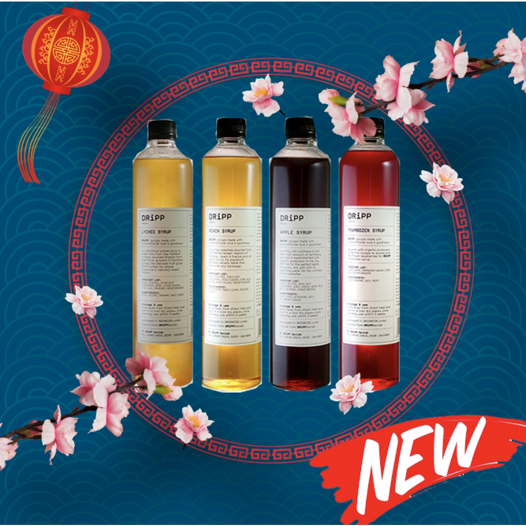 Jual DRIPP SYRUP 760 ML ALL VARIANT | Shopee Indonesia