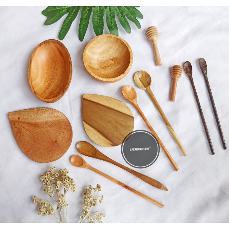 Jual ARENHANDICRAFT sendok kayu (jum'at berkah) | Shopee Indonesia