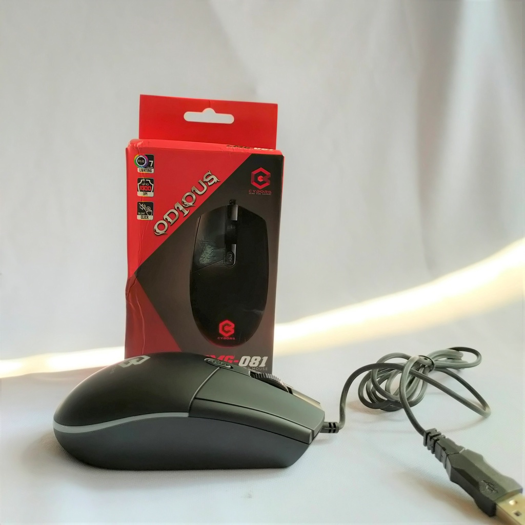 Jual Cyborg Odious Gaming Mouse Silent Clicks (CMG-081) | Shopee Indonesia