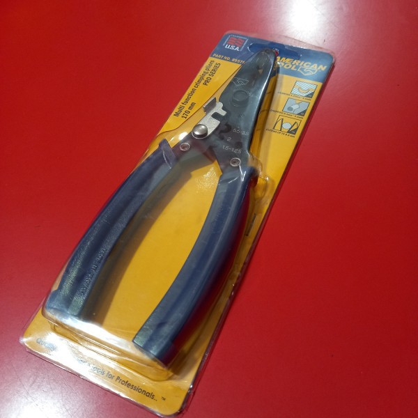 Jual AMERICAN TOOL Tang Crimping Skun Kupas Kabel Heavy Duty | Shopee ...