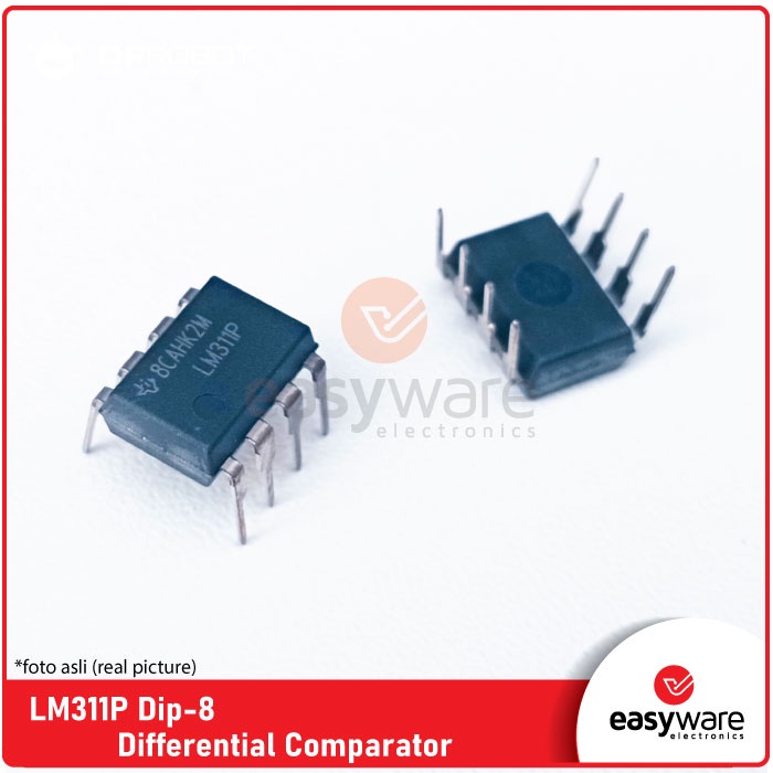 Jual LM311P Texas Instrument Dip-8 - Differential Comparator - LM311 | Shopee Indonesia