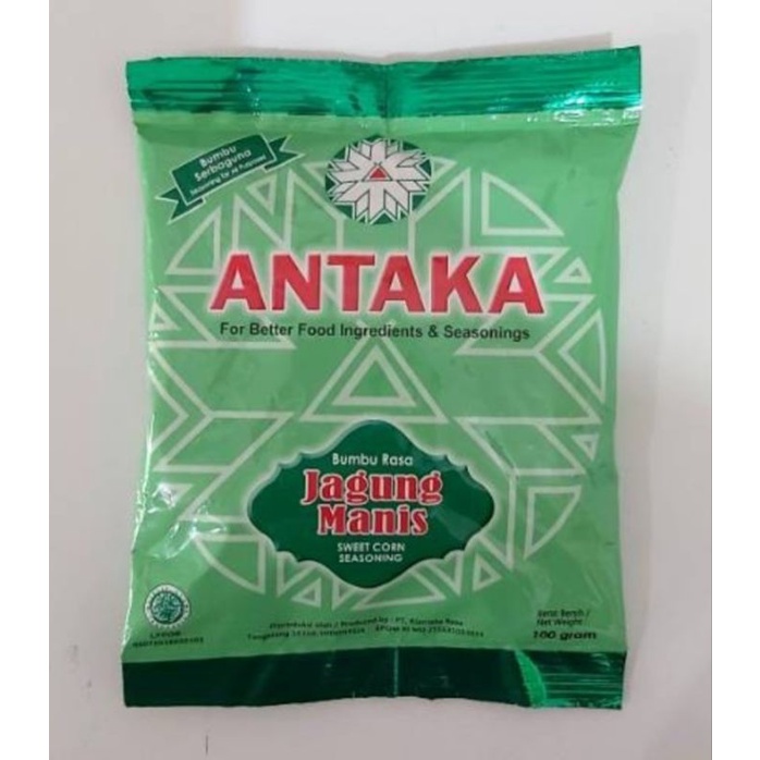 Jual antaka bumbu tabur rasa jagung manis 100gr | Shopee Indonesia Jual antaka bumbu tabur rasa jagung manis 100gr | Shopee Indonesia