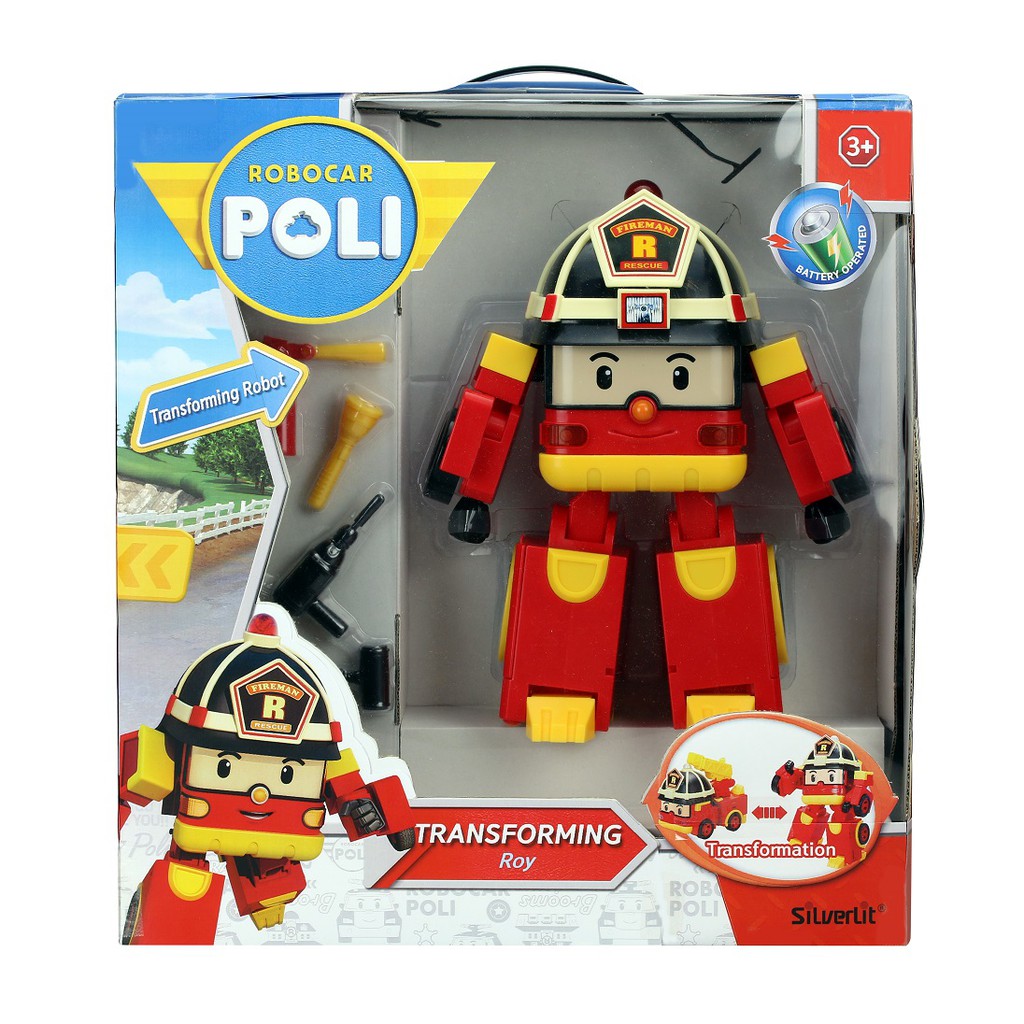 Jual Robocar Poli 83284 Transforming Roy Mainan Anak Original | Shopee ...