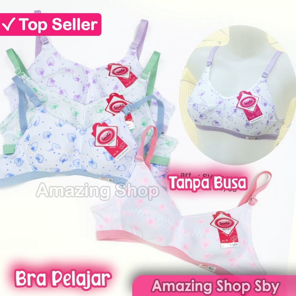 Jual Sport Bra Printing Remaja / BH Remaja / BH Pelajar SD SMP Anak ABG ...
