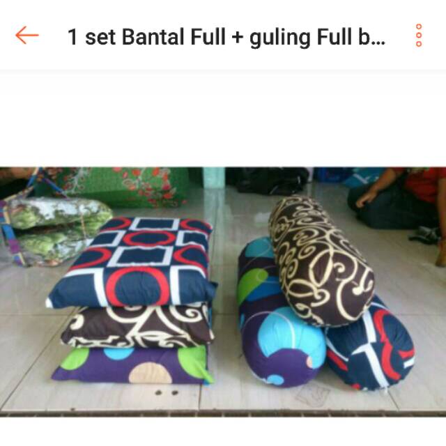 Jual 1 SET BANTAL + GULING FULL BUSA INOAC | Shopee Indonesia