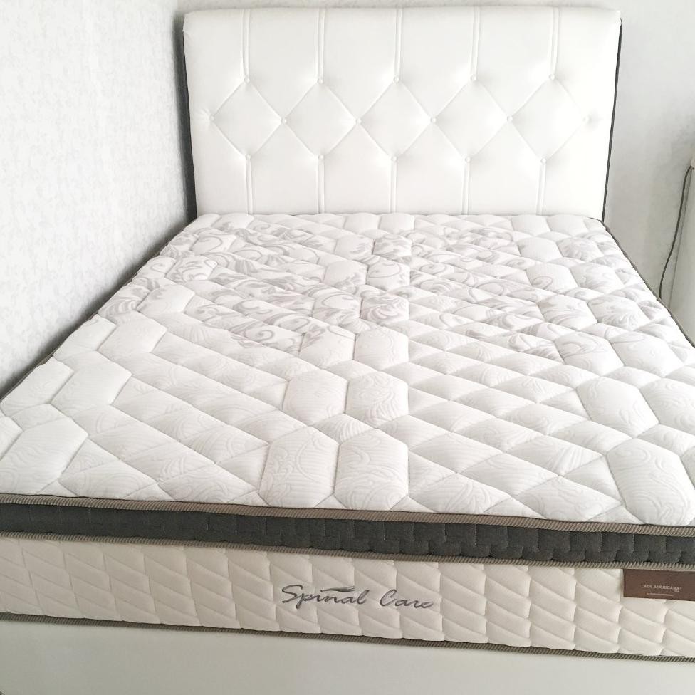 Jual TERMURAH LADY AMERICANA SET KASUR SPRING BED SPINAL CARE BLACK ...