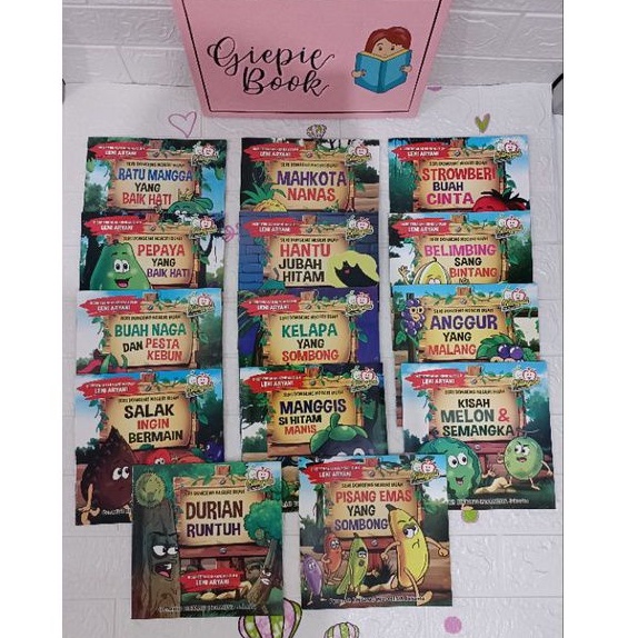 Jual BUKU DONGENG ANAK SERI NEGERI BUAH BERGAMBAR DAN BERWARNA | Shopee ...
