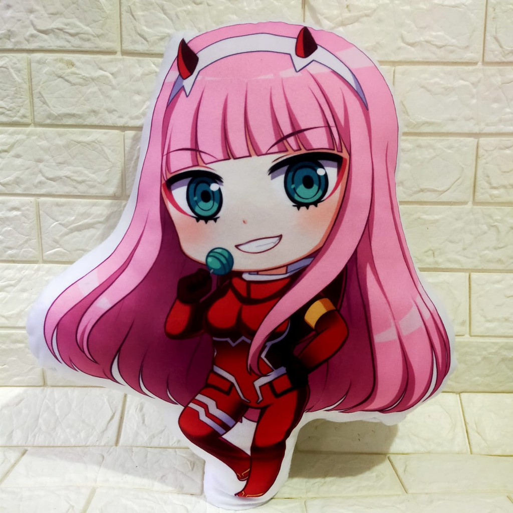 Jual Bantal Plushie Boneka Anime Darling In The Franxx Zero Two 1 ...