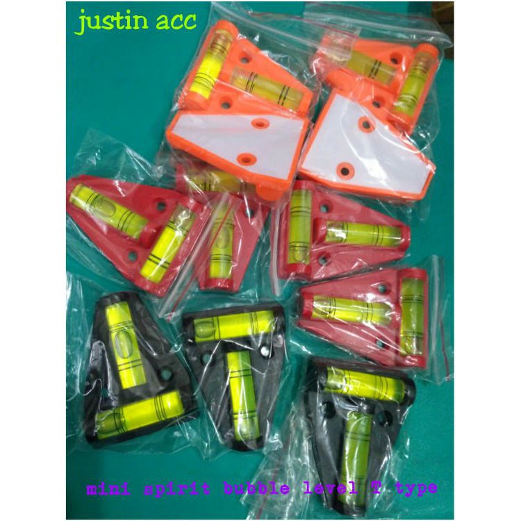 Jual Mini spirit bubble type T -waterpass 2 arah-angle level datar ...