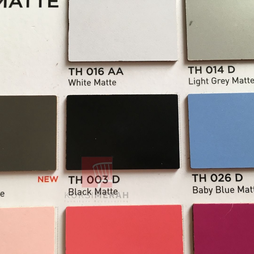 Jual TACO HPL Solid Matte warna halus kode D | Shopee Indonesia