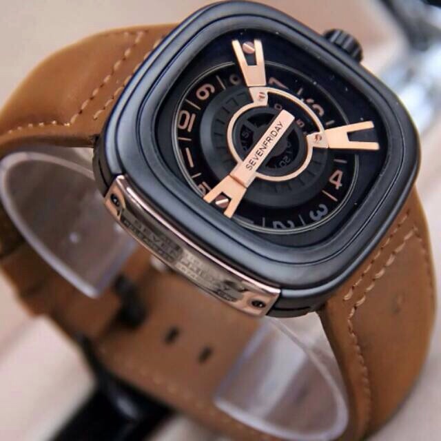 Jual BEST SELLER ‼️Jam seven friday M2 (coklat muda) | Shopee Indonesia