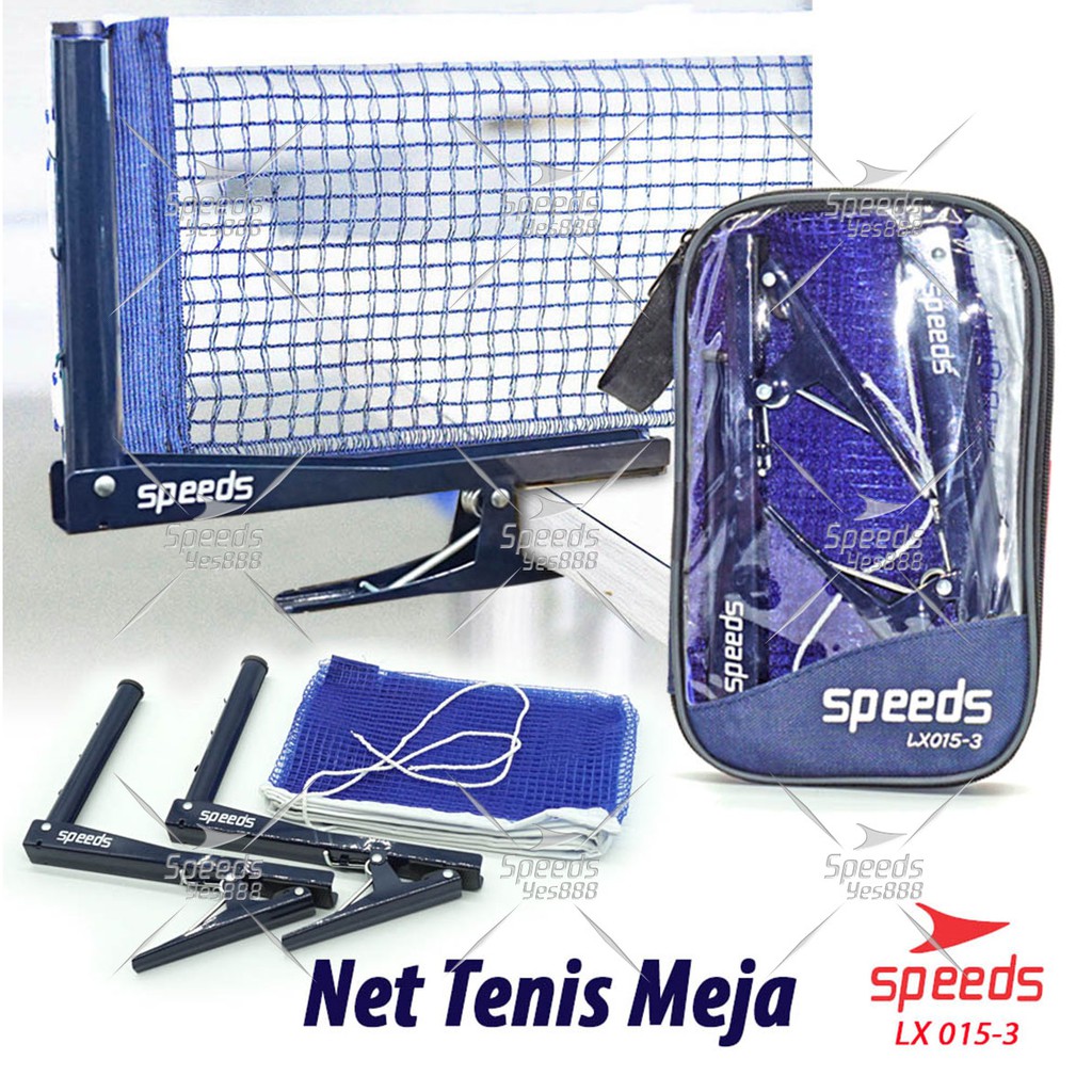 Jual SPEEDS Tiang Net Dan Jaring Tenis Meja Model Tarik Japit 160c 015-3 | Shopee Indonesia