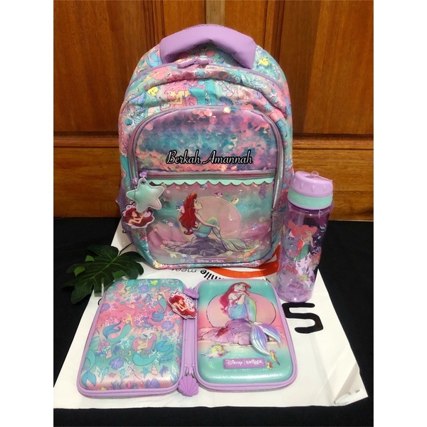 Jual Disney smiggle princess ariel limited edition/tas anak sekolah ...