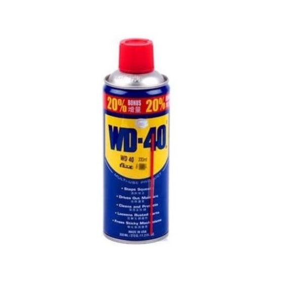 Jual WD40 333ml Cairan Pelumas Anti Karat Semprot 333 ml WD 40 | Shopee Indonesia