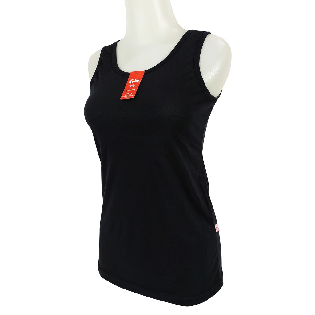 Jual Golden Nick - Tanktop Tali Besar Warna Hitam Tanktop Murah ...