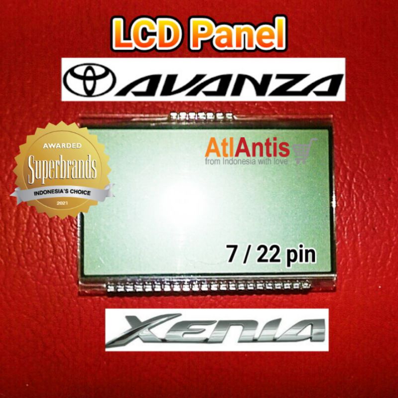 Jual LCD Xenia Avanza Grand 2015 - 2018 Speedometer Toyota Daihatsu 7 ...