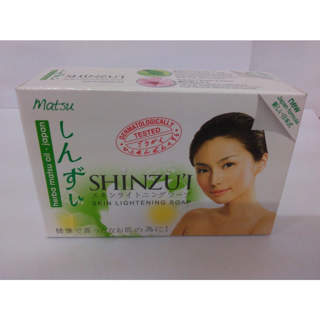 Jual SHINZUI Skin Lightening Bar Soap - Sabun Mandi Batang 85GR ...