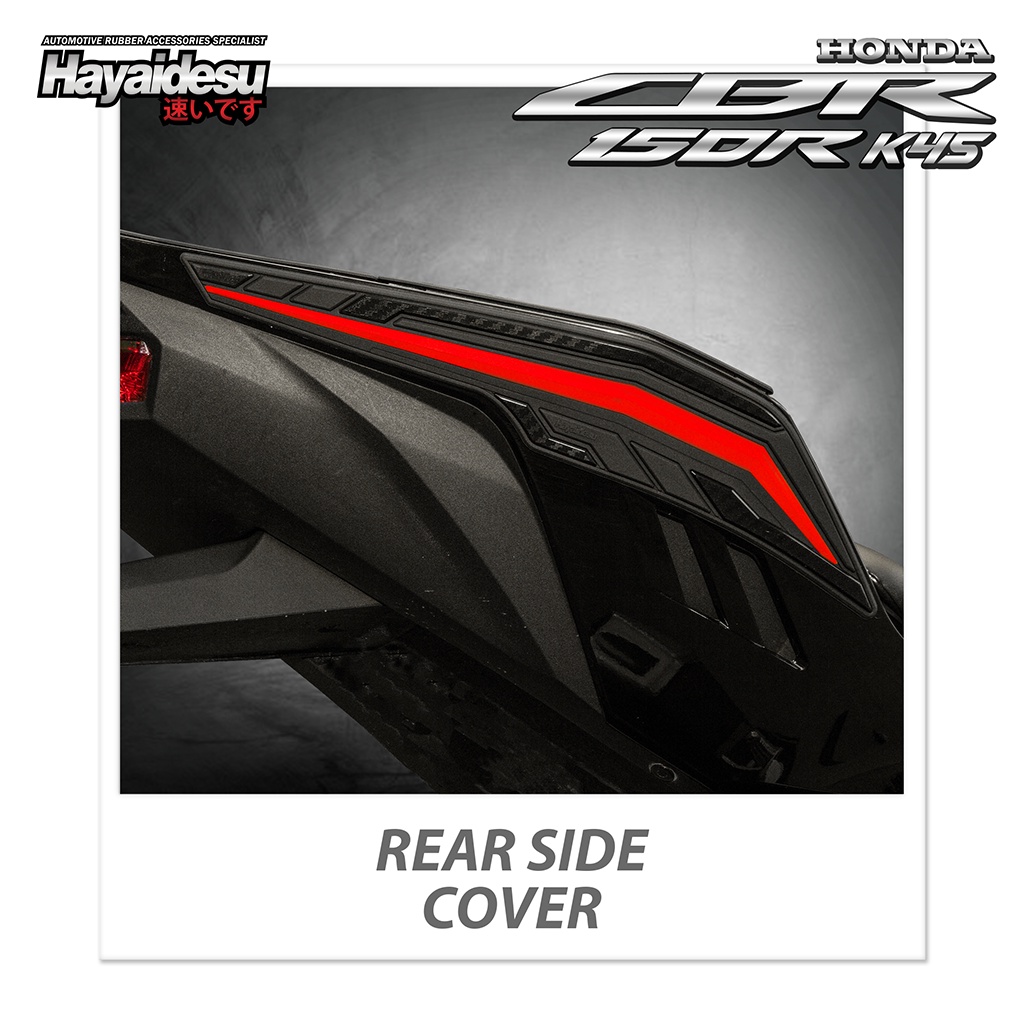Jual New CBR 150R K45R 2021 Body Protector Rear Side Cover-HAYAIDESU ...