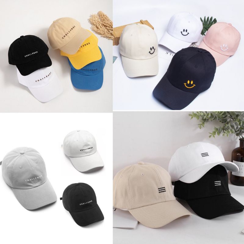Jual Topi Baseball Pria Wanita Dewasa Bordir Smiley Reclusive Bunga ...