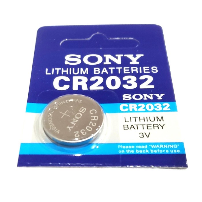 Jual BATTERY SONY LITHIUM BATTERIES CR2032 3V BATRAI SONY CR2032 MADE ...