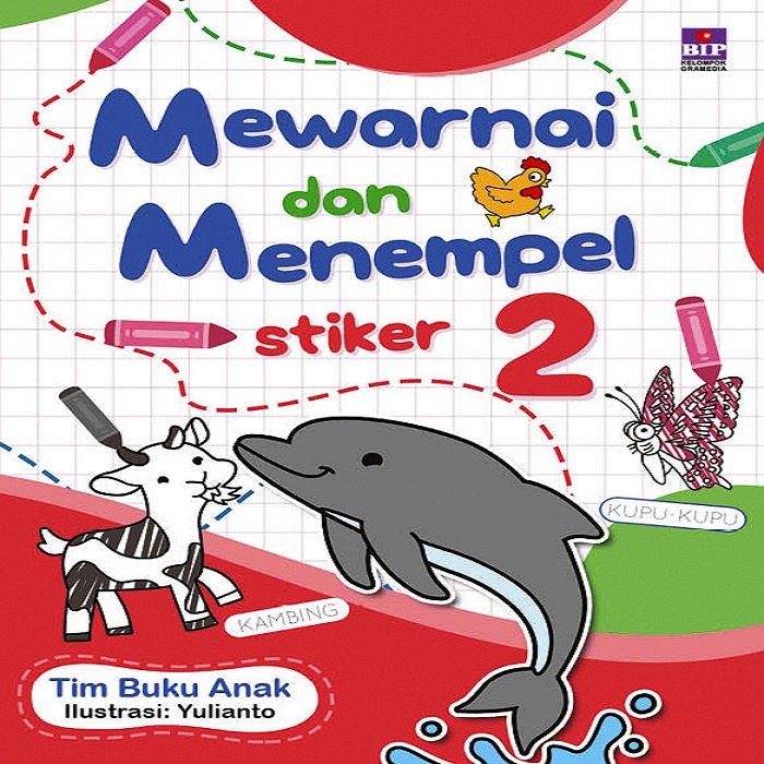 Jual Mewarnai Dan Menempel Stiker 2 | Shopee Indonesia
