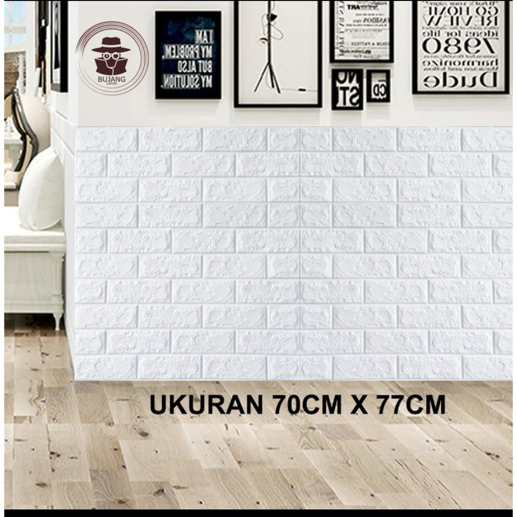 Jual Wallpaper Bata 3D | Wallpaper Foam | Wallpaper Dinding | Walpaper ...