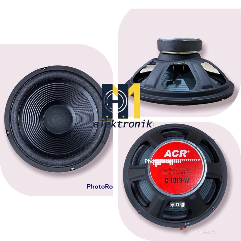 Jual Speaker ACR 1018 W speaker Acr 10 inch Woofer | Shopee Indonesia