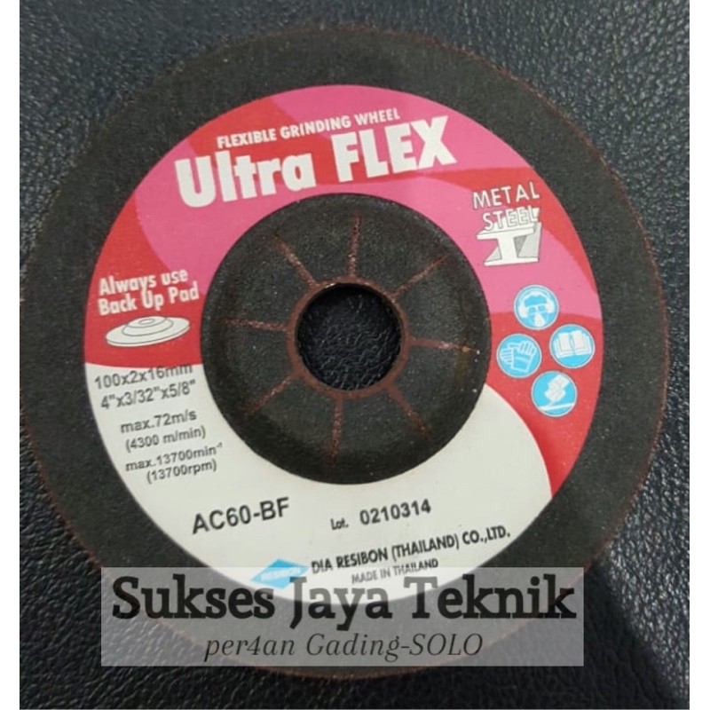 Jual batu gerinda gurinda grinda ULTRAFLEX WA 60 / AC 60 ULTRA FLEX ...