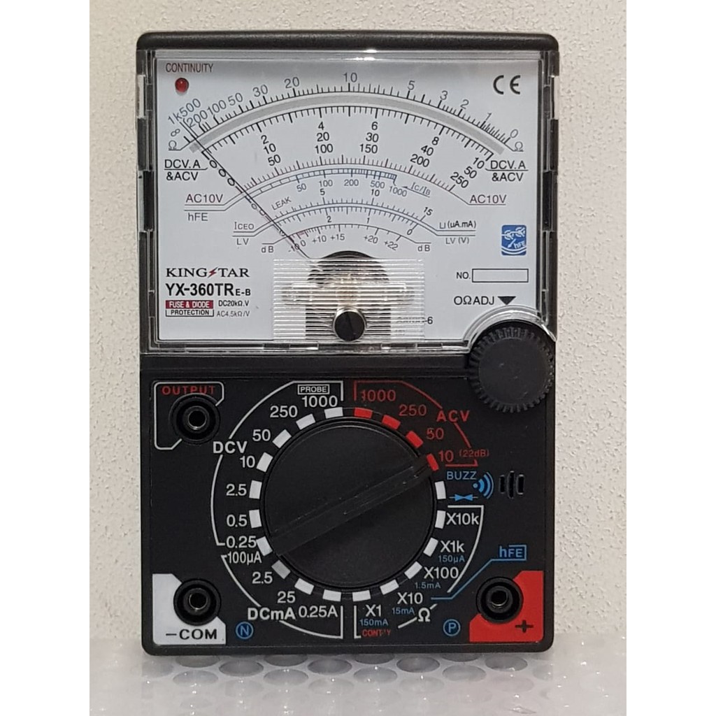 Jual Multitester Multimeter Avometer Analog YX360TR E-B | Shopee Indonesia