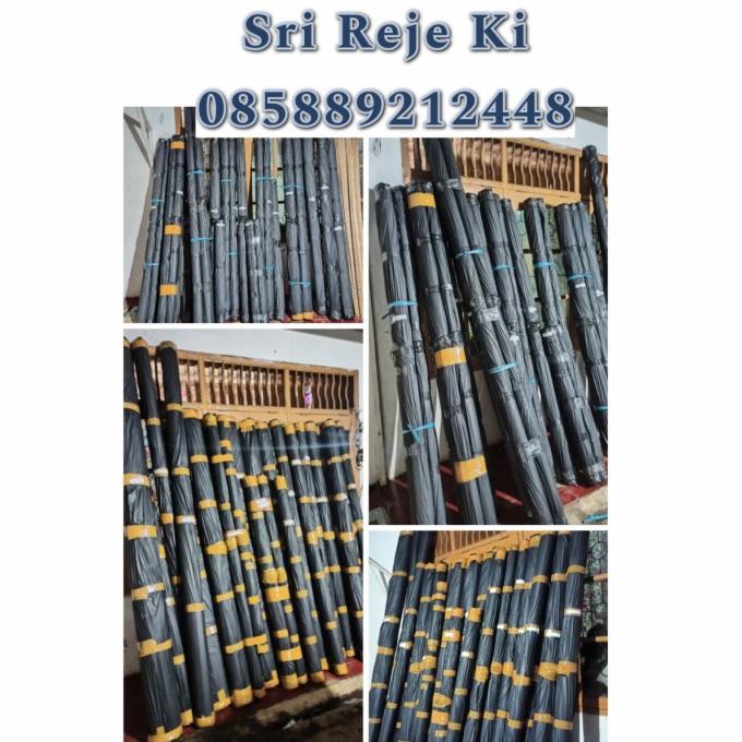 Jual (PROMO!!!) Tirai Bambu 2x2m Kerai/keray Sudah termasuk katrol ...