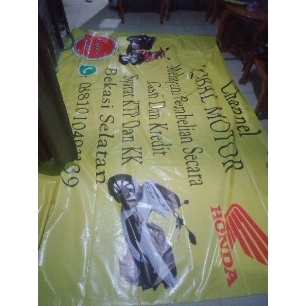 Jual Spanduk Banner Ukuran 3 meter x 2 meter By Dimsprinting | Shopee ...