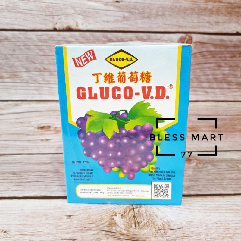 Jual Glukosa Gluco VD Glucose D 340gr / Penambah Energi Vitamin D Gula ...