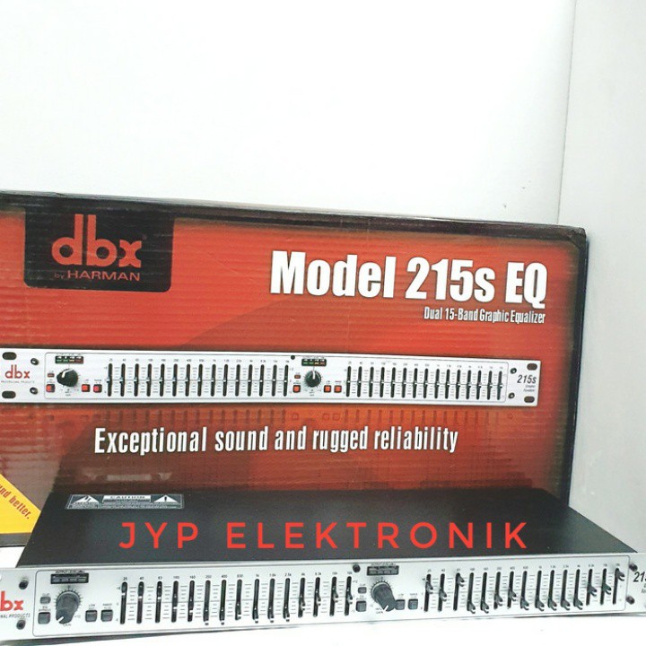 Jual EQUALIZER DBX 215S / DBX 215 S / DBX-215S | Shopee Indonesia