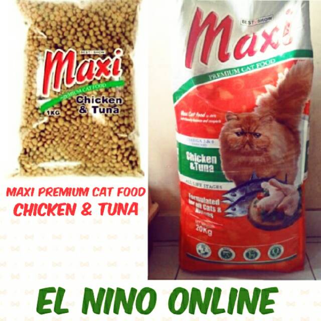 Jual MAXI REPACK 1 KG - MAKANAN KUCING MAXI - MAXI CAT FOOD REPACK 1 KG ...