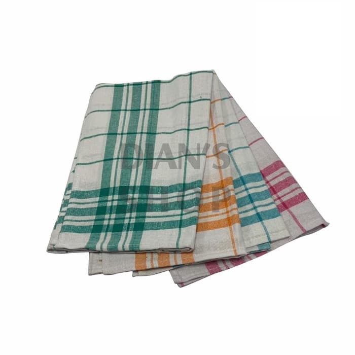 Jual Kain Lap serbet Katun Tebal Botch Muda Parwitek Besar 60x60 cm ...