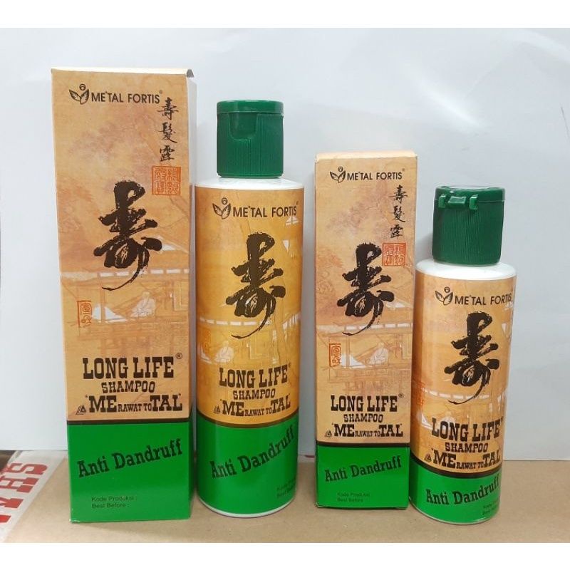 Jual SHAMPOO LONG LIFE METAL FORTIS ANTI DANDRUFF | Shopee Indonesia