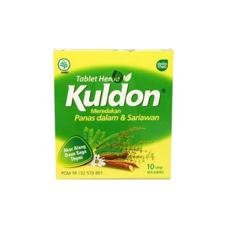 Jual Kuldon Tablet box(10strip) | Shopee Indonesia