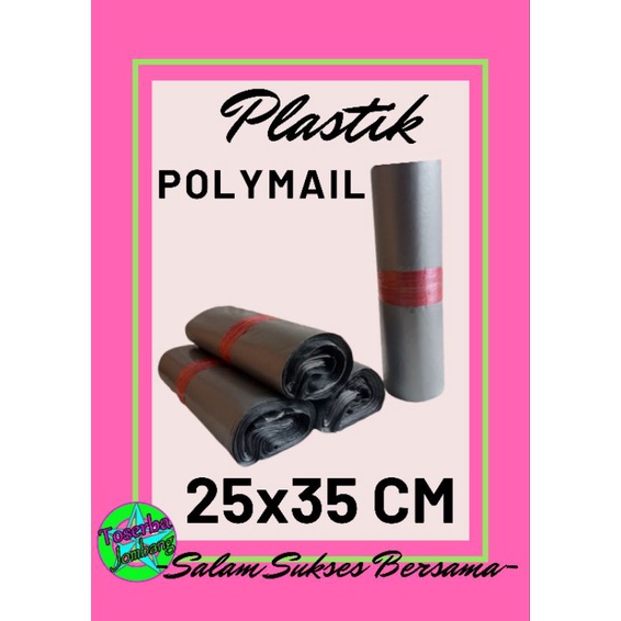 Jual Plastik Packing / Polymailer 25x35cm Silver Edision / Plastik ...