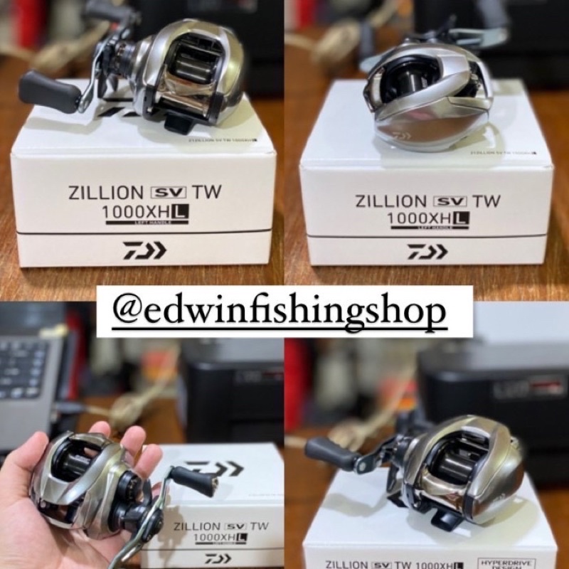 Jual REEL BC DAIWA ZILLION SV TW 1000 XHL 2021 GARANSI RESMI | Shopee Indonesia