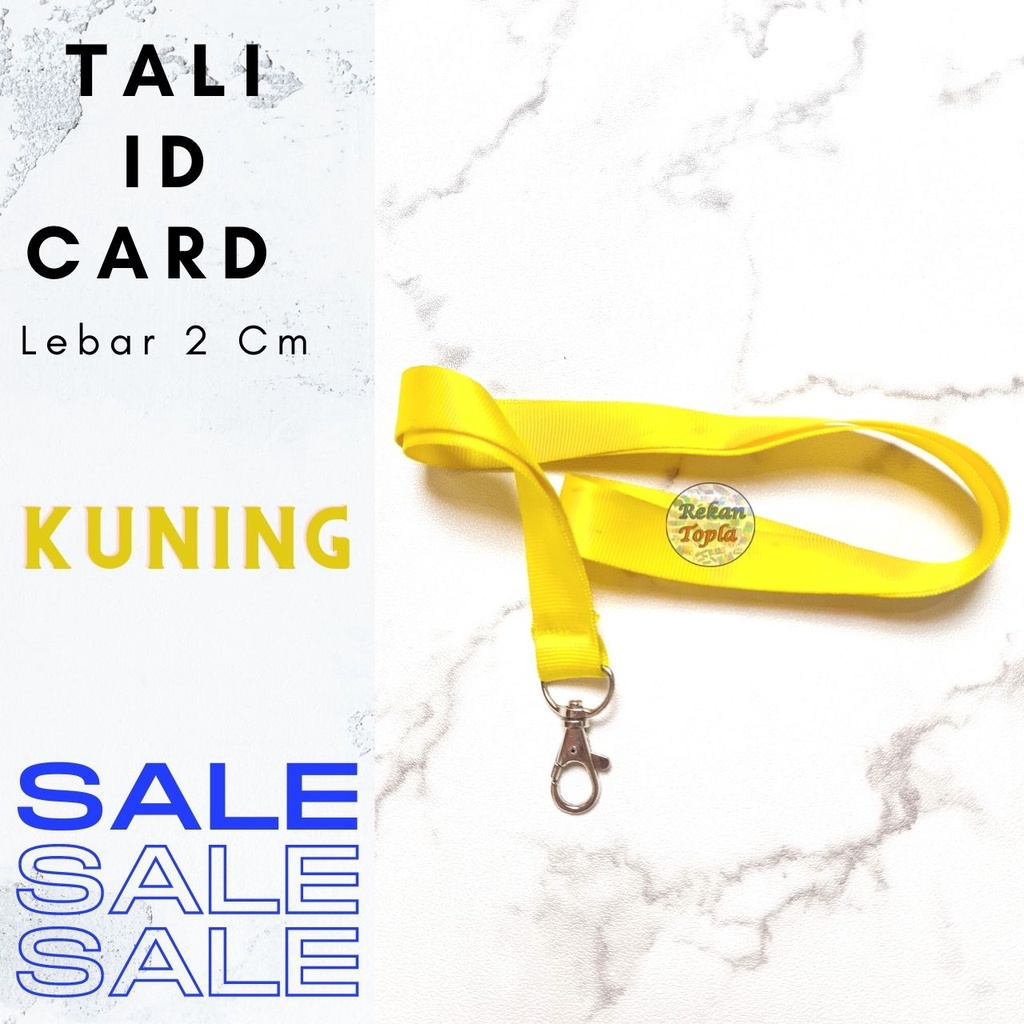 Jual Tali Lanyard Premium / Lebar 2 Cm / Tali ID Card / Tali Cantol / Tali Cantol Lebar 2 Cm ...