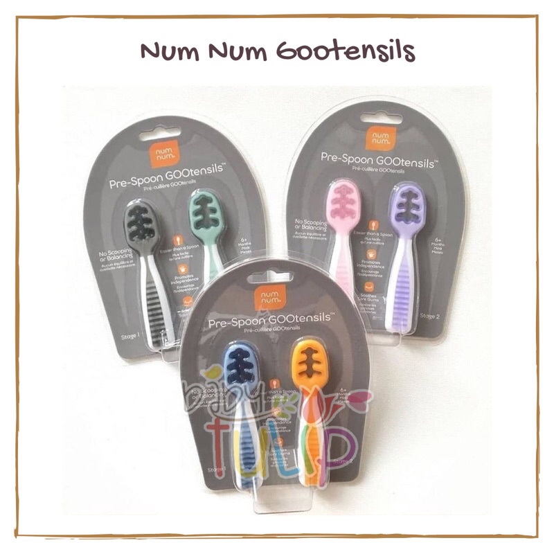 Jual NumNum Gootensil sendok makan bayi | Shopee Indonesia