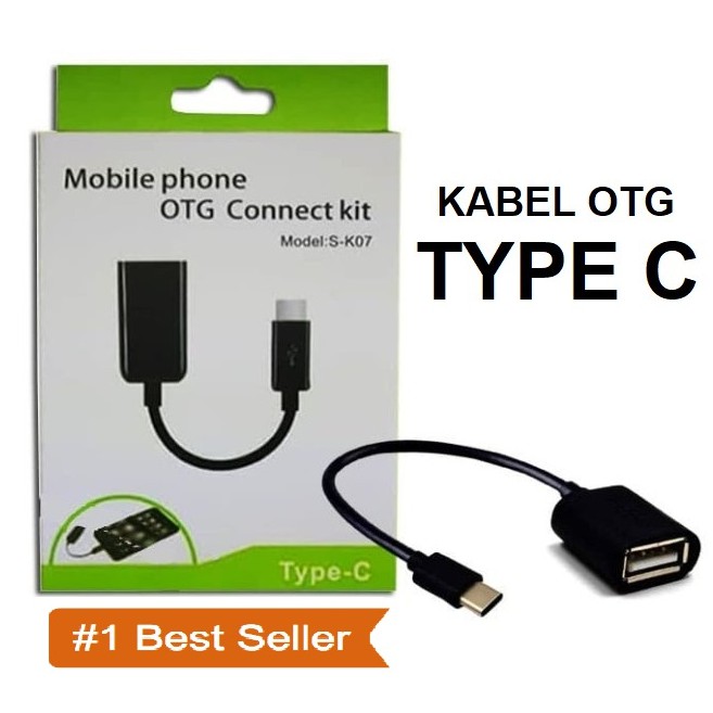 Jual Mobile Phone OTG Connect Kit Model S-K07 TYPE C Cable USB | Shopee ...