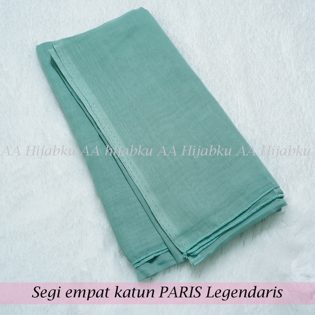 Jual Kerudung paris segi empat katun paris jilbab legendaris | Shopee ...