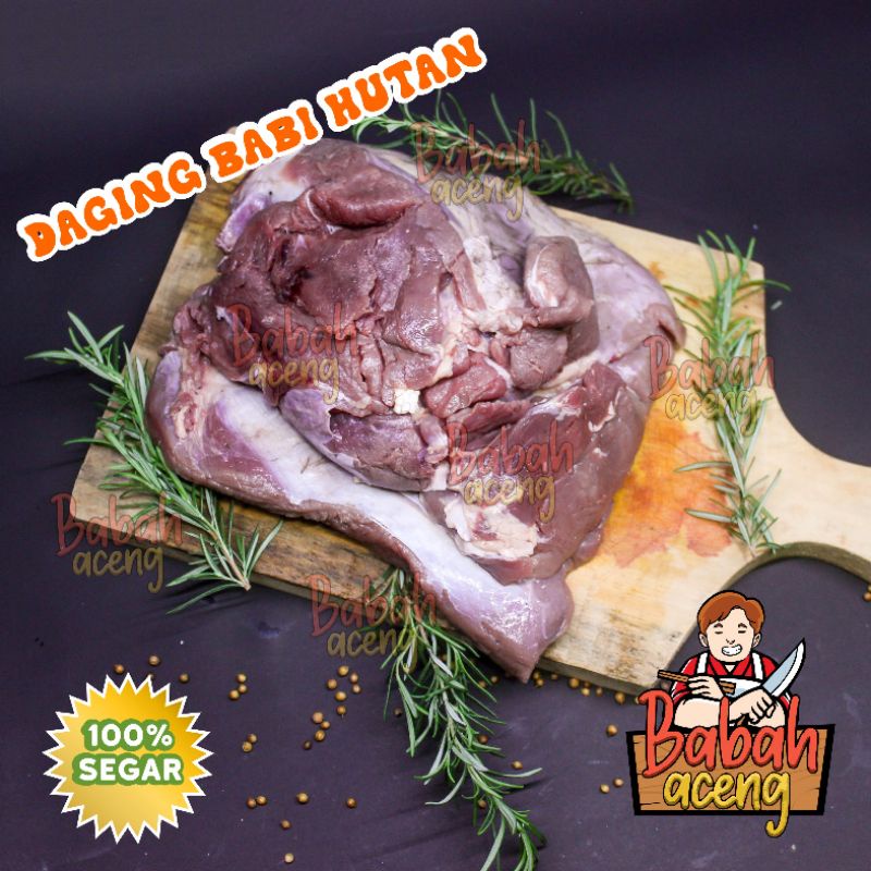 Jual Daging Babi Hutan Tanpa Tulang - Daging Celeng Tanpa Tulang ...