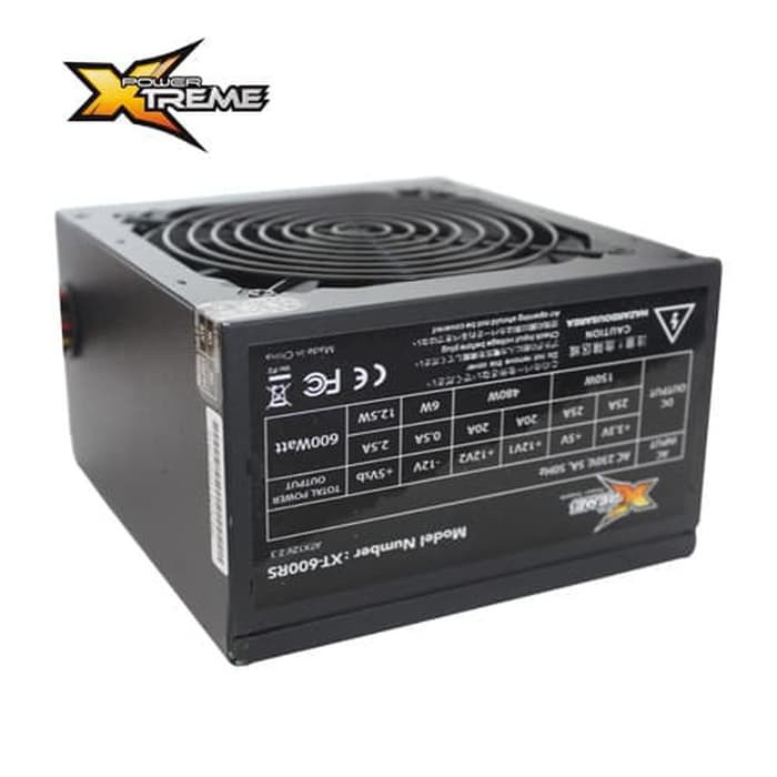 Jual POWER SUPPLY XTREME XT-600RS | Shopee Indonesia