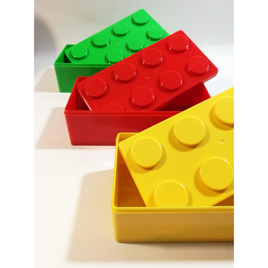 Jual Lego lunch box / Lego Brick storage box / kotak penyimpanan (not ...