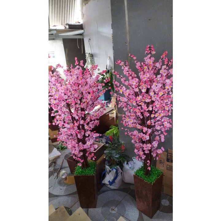 Jual Bunga Sakura Artificial 170cm Bunga Hiasan Dekorasi Rumah Bunga ...
